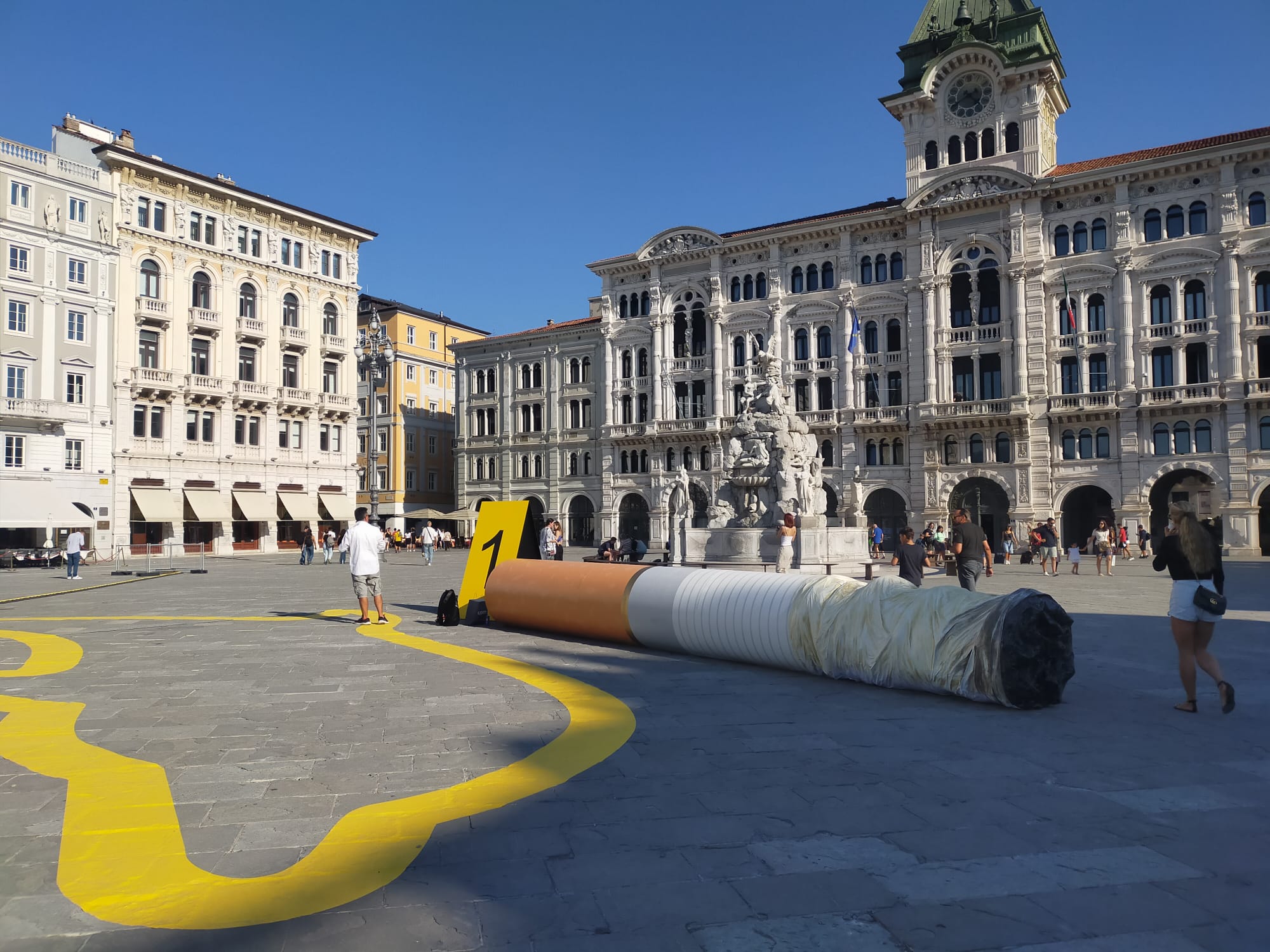 Bat Italia e Marevivo in piazza Unità d'Italia - Economy TS